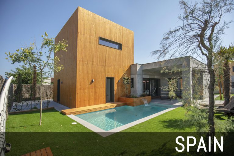 Our PopUp passive houses abroad