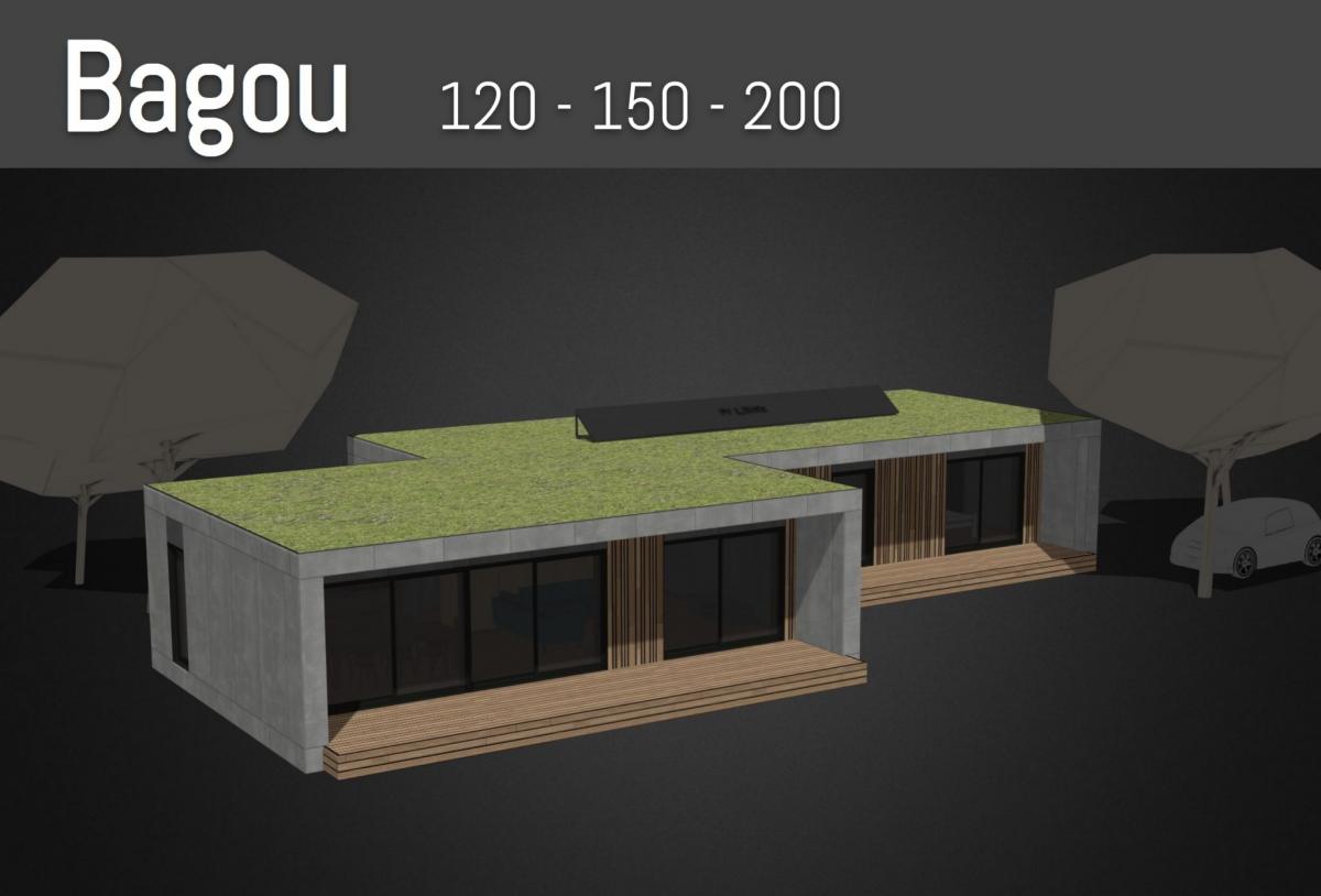 PopUp House Collection | Bagou model available in 3 different size